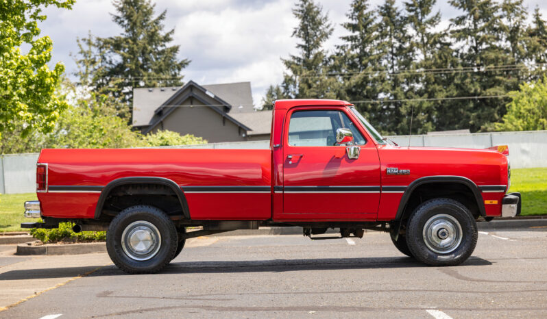 1993 Dodge Power Ram W250 LE Cummins 4×4 - Classic Auto Market